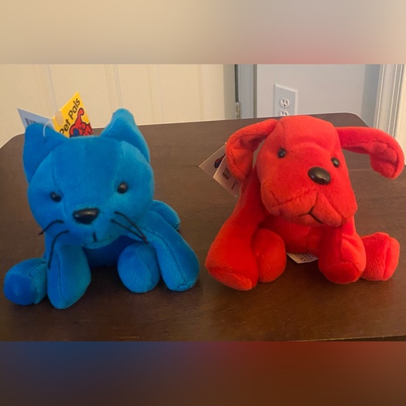 Pet Pals | Toys | Vintage Petco Pet Pals Blue Mews And Red Ruff 7rare ...